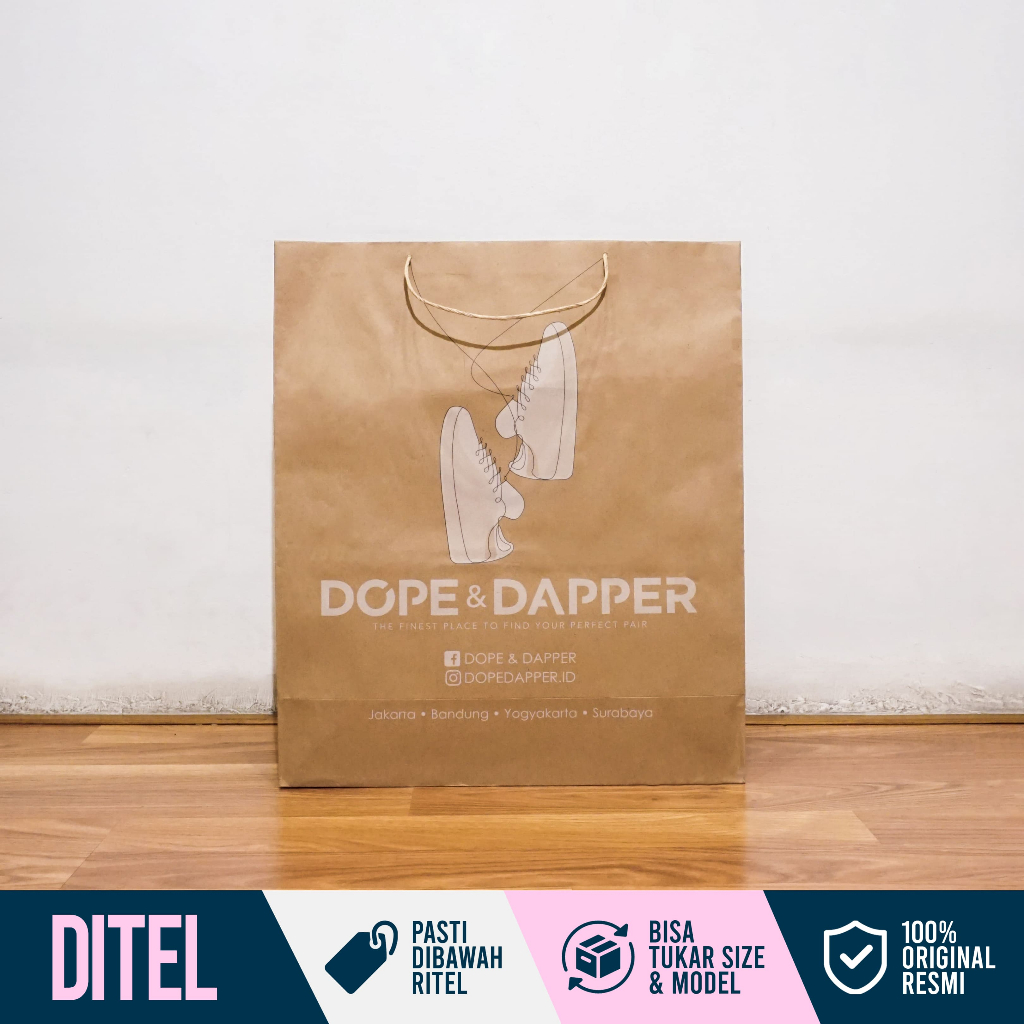 Jual Paperbag Dope & Dapper Brown | Shopee Indonesia