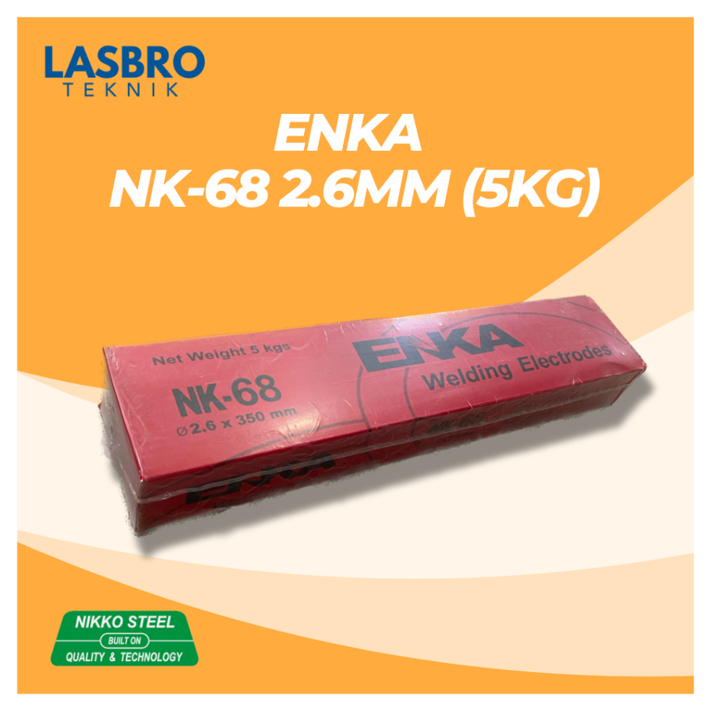 Jual Kawat Las NK-68 2.6mm 5kg E6013 ENKA NK68 2,6mm 5KG | Shopee Indonesia