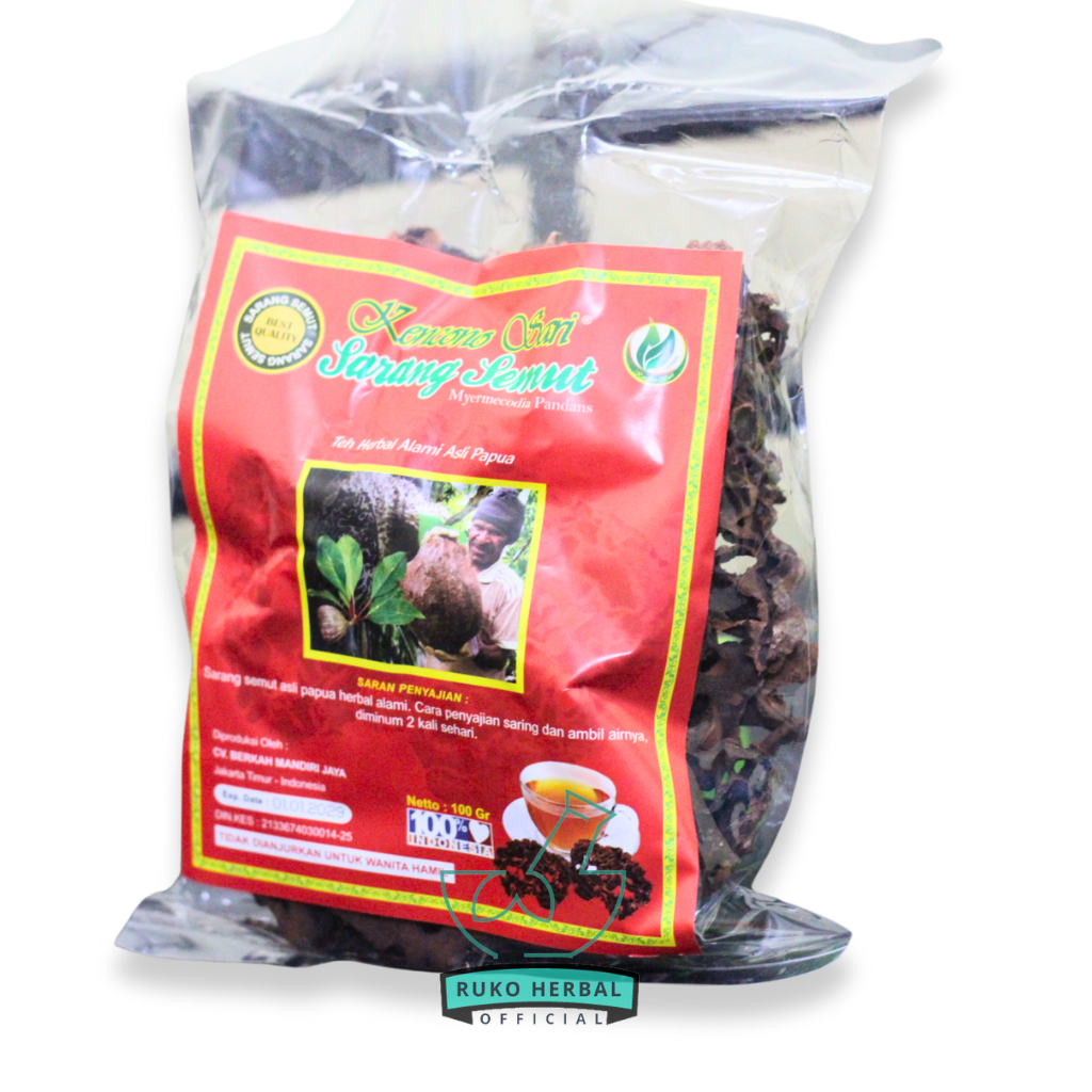 Jual Sarmut Curah Sarang Semut Asli Papua 100gram | Herbal Sarmut Papua ...