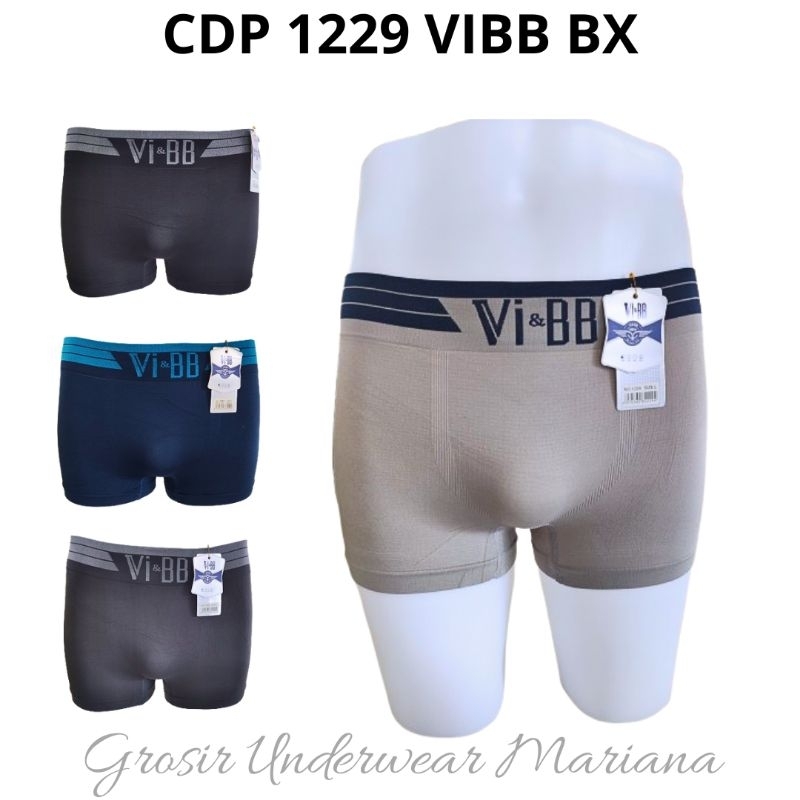 Jual Celana Dalam Pria 1229 VIBB BX Rajut Premium Boxer Murah | Shopee ...