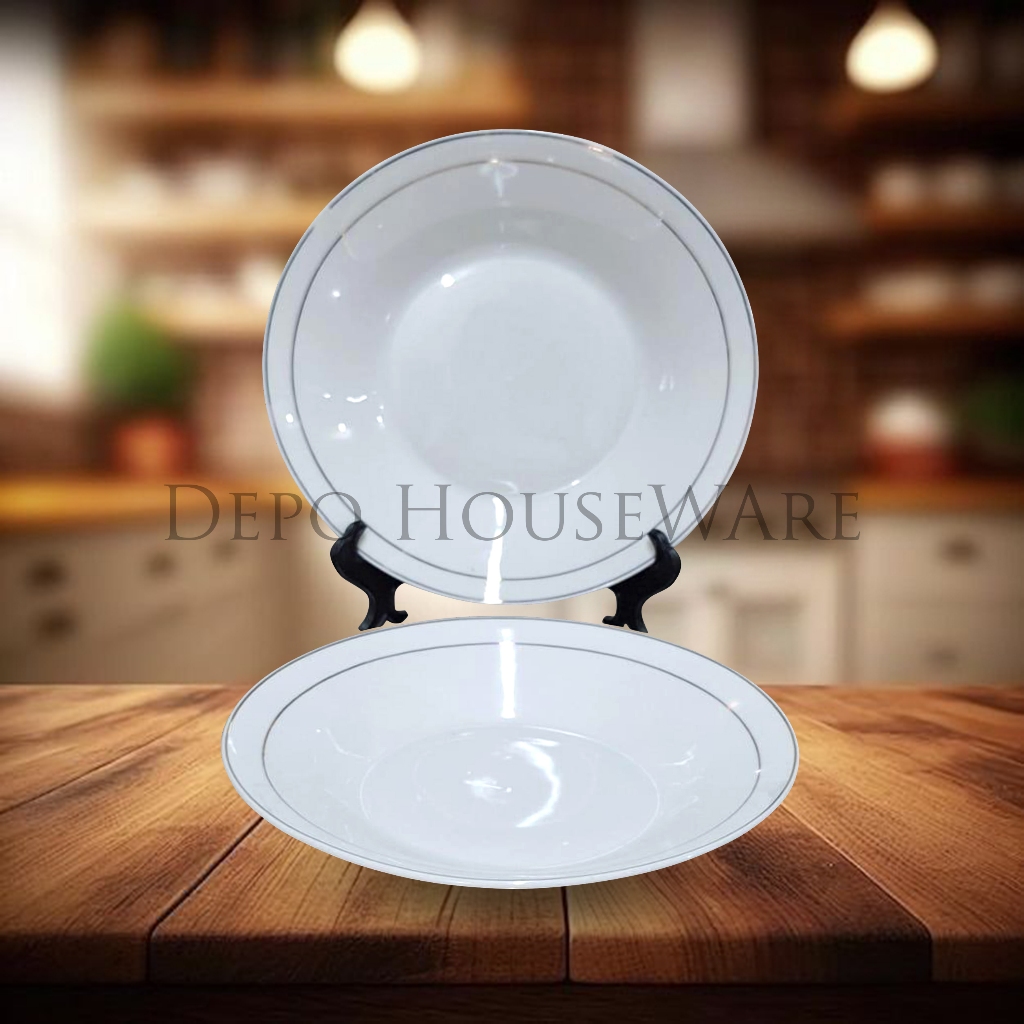 Jual Piring Keramik Cantik Elegan untuk Rumah & usaha / Piring Makan ...