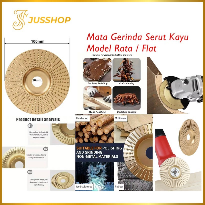Jual Mata Gerinda Serut Kayu Rata Cembung Mata Gerinda Carving Saw Wood ...