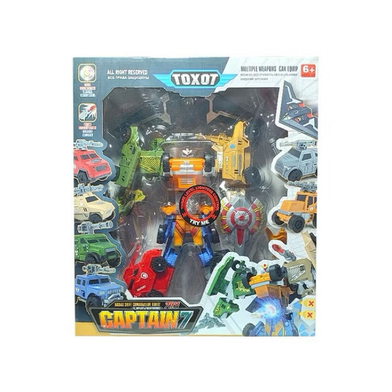 Jual Mainan Figure Robot Tobot Giga 7 Transform Mobil Captain 7in1 ...