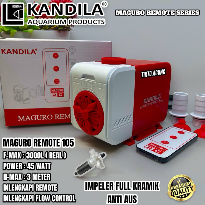 Jual POMPA AIR KANDILA MAGURO REMOTE 105 3000L AQUARIUM KOLAM ...