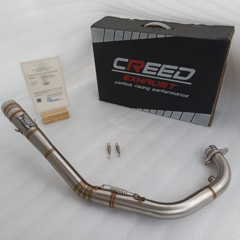Jual Leheran ROAD RACE full Ceng Underbone Full bending pipa 35mm inlet ...