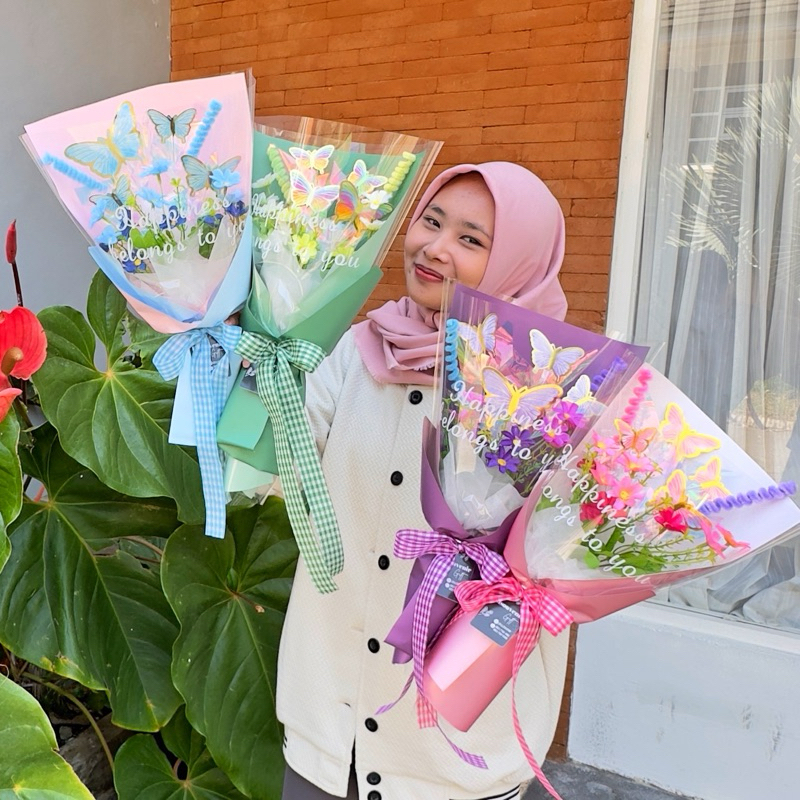 Jual BUKET WISUDA / BUCKET WISUDA / GRADUATION BUCKET ELLSOUVENIR ...