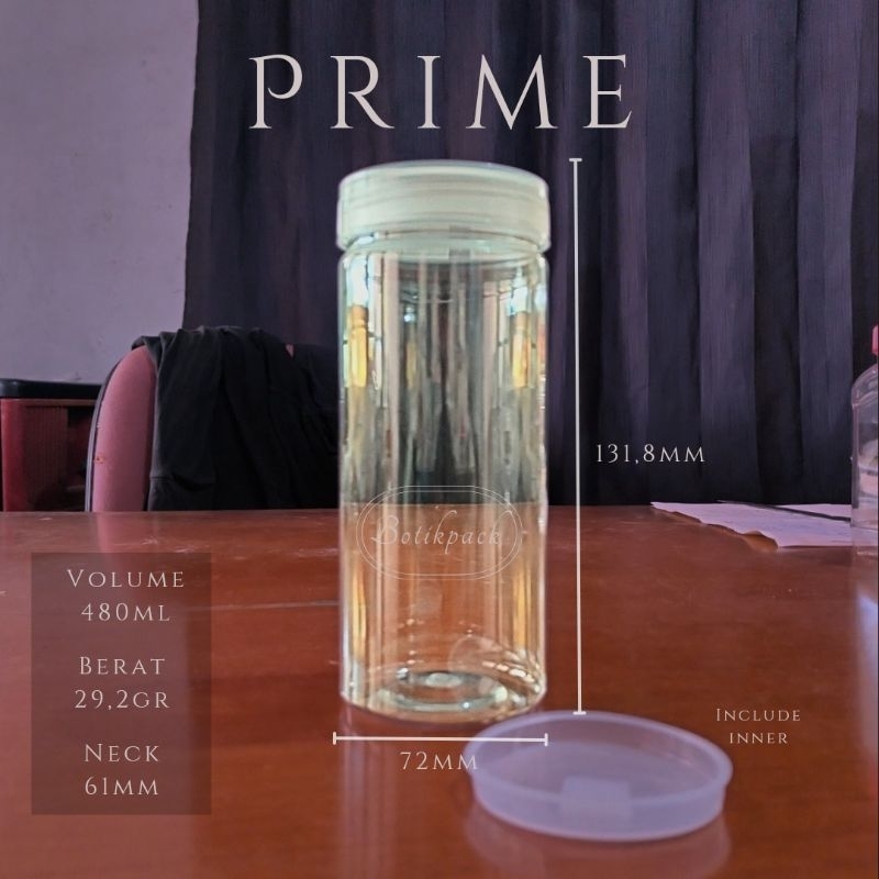Jual Toples Jar Prime 480ml | Shopee Indonesia