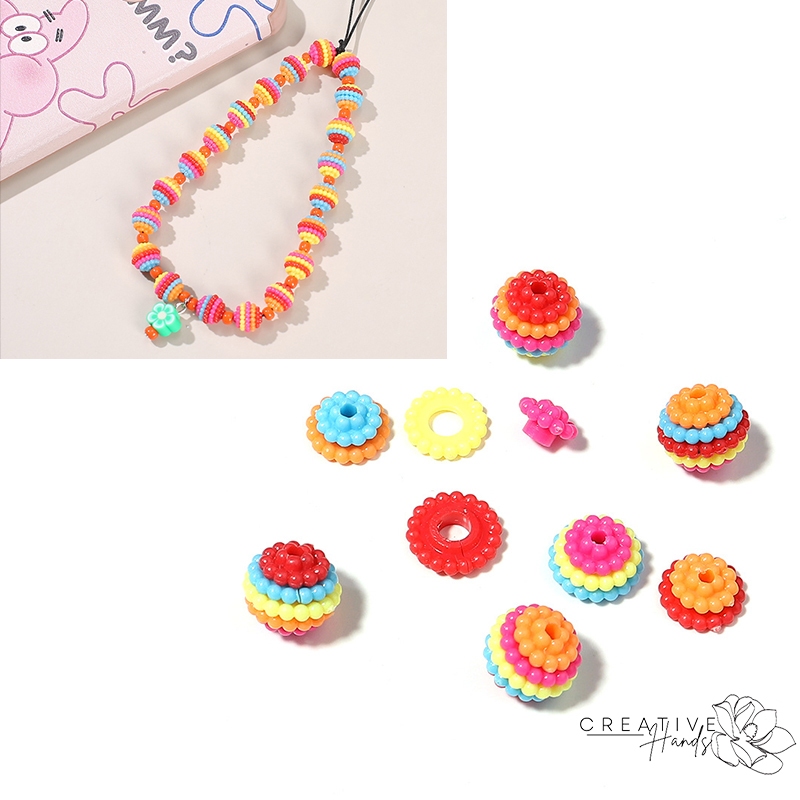 Jual 𓂂𓂂COD𓂂𓂂 【30pcs】ABT IMITASI Mutiara Bola Bola Berry Bayberry Diy ...