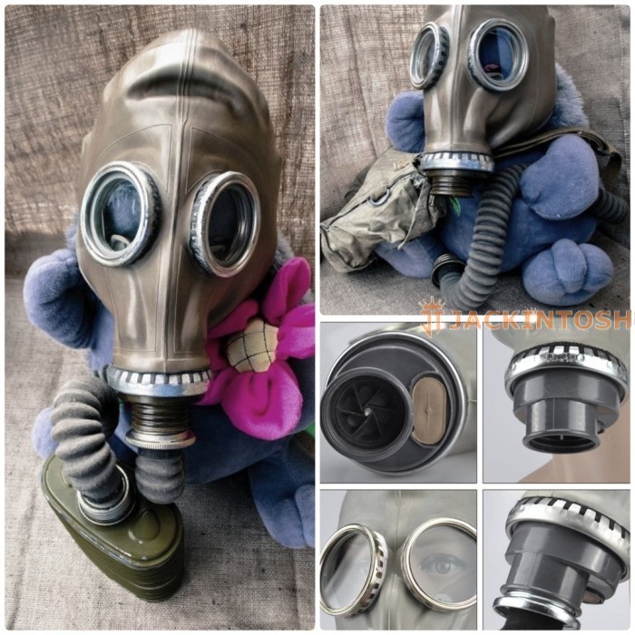 Jual TERBARU! Masker Respirator Military Russian Gas Mask Anti Chemical ...
