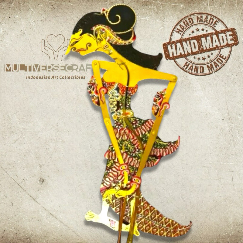 Jual Wayang Alusan Sembadra Ukuran 55cm Bahan Premium Kulit Asli Ukuran ...