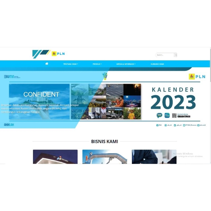 Jual Landing Page Source Code CMS Website Profil Perusahaan | Shopee ...