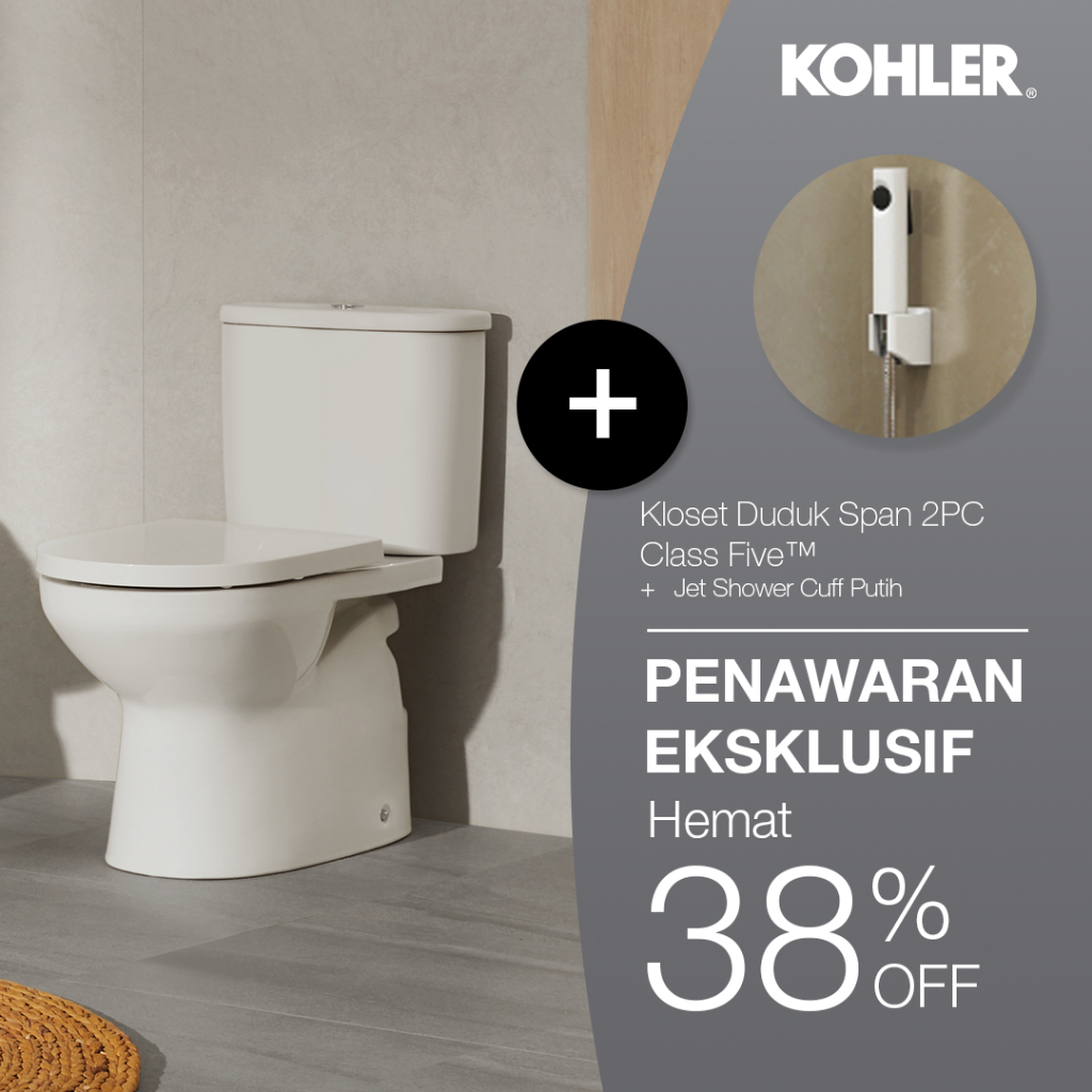 Jual (Exclusive Bundle) KOHLER Span 2PC 220mm Class Five Soft Close ...