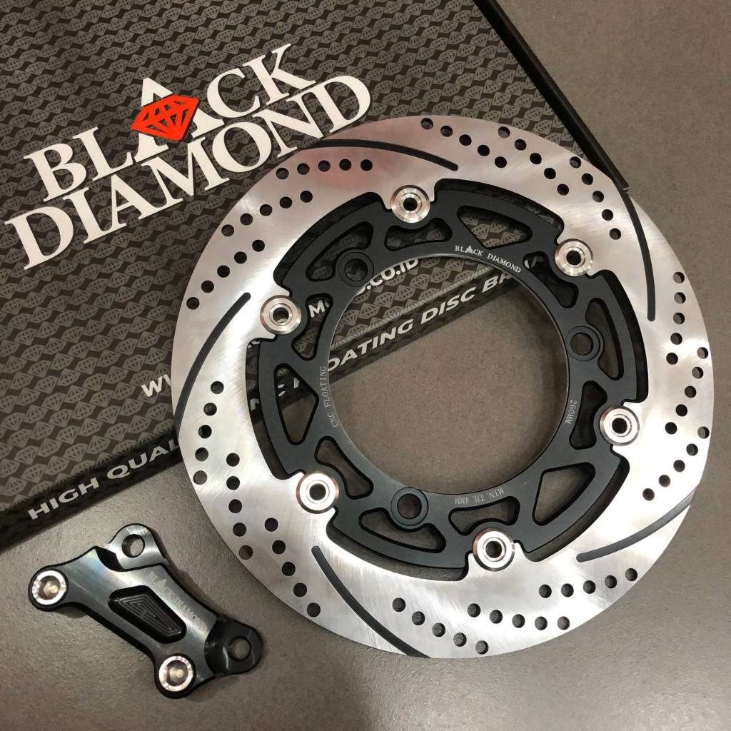 Jual Discbrake Disc Brake / Piringan Cakram Floating Black Diamond GP ...
