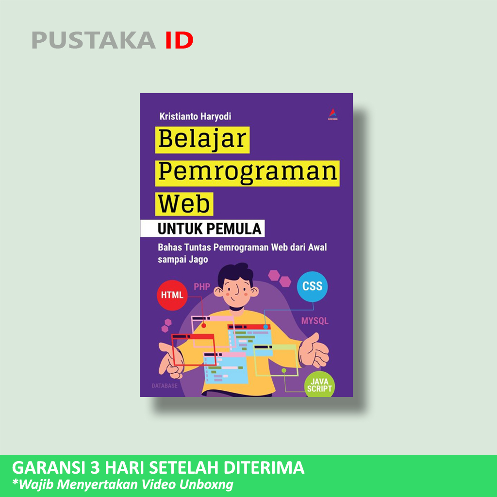 Jual Buku Belajar Pemrograman Web Untuk Pemula : Bahas Tuntas ...