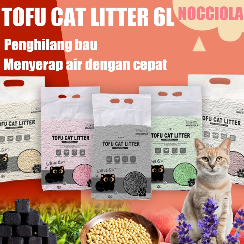 Jual Pasir tofu cat litter Tofu cat liter Master Tofu Soya Cat Litter ...