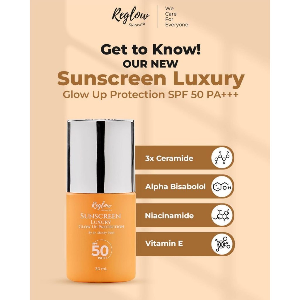 Jual Sunscreen Reglow x Lacoco Daily UV Counter SPF 50 PA+++ Original ...
