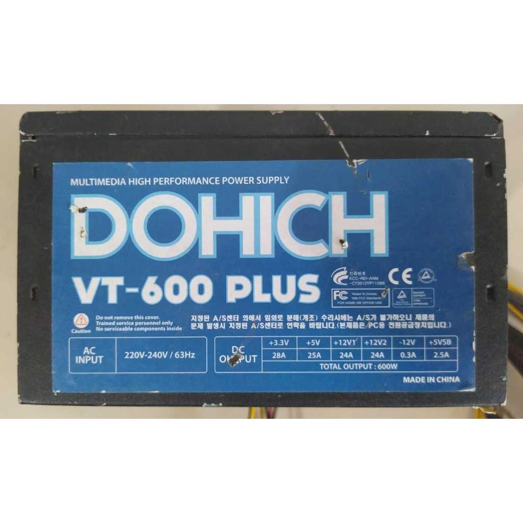 Jual Power Supply 600W Pure Korea PSU | Shopee Indonesia