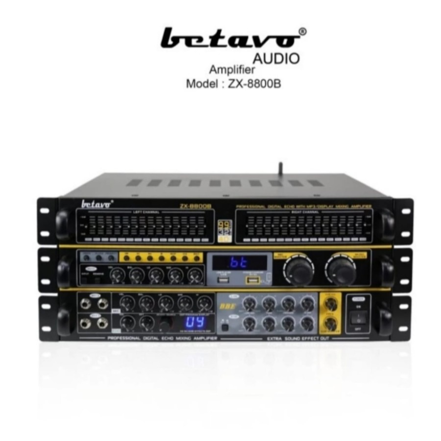 Jual Ampli Betavo ZX 8800B Mixing Power Amplifier ZX 8800 B bisa pilih ...