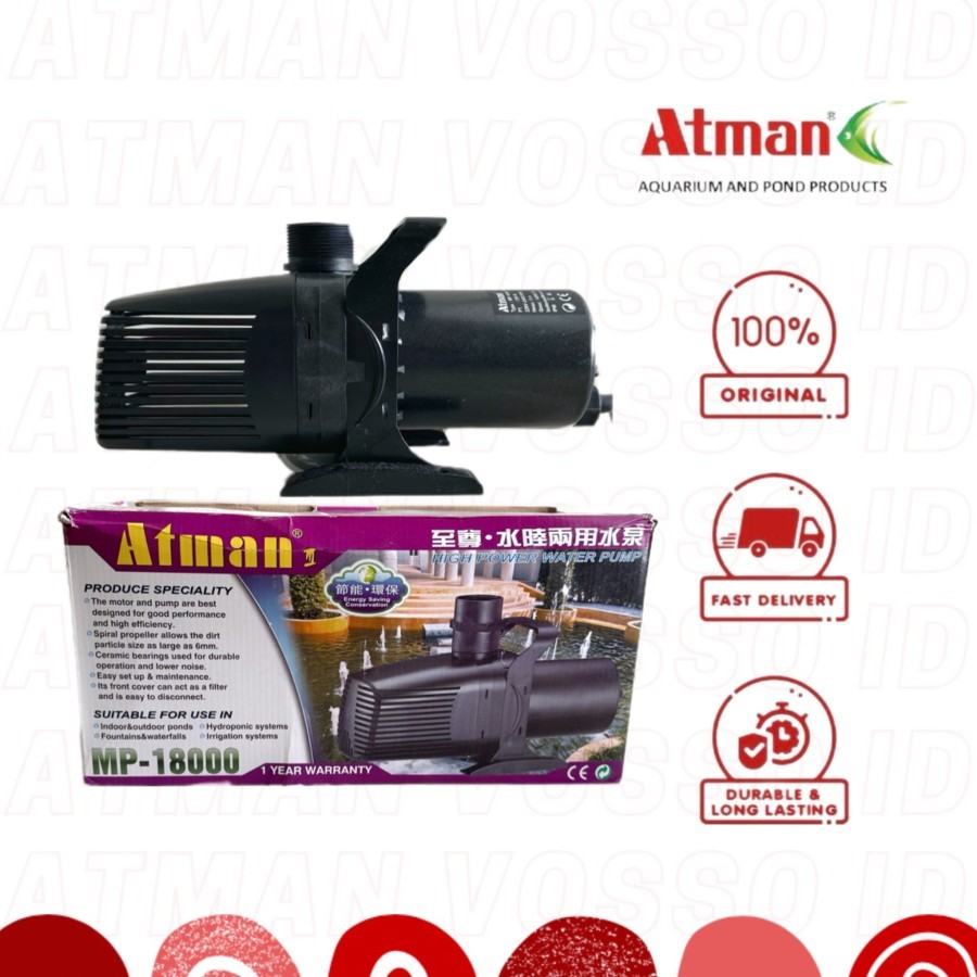 Jual ATMAN MP-18000 Pompa Air Submersible Pond Pump | Shopee Indonesia
