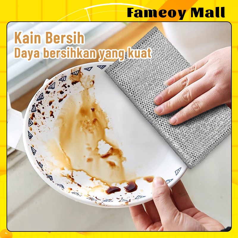 Jual SABUT BESI STAINLES STAINLESS STEEL KAWAT CUCI PIRING SERBAGUNA ...