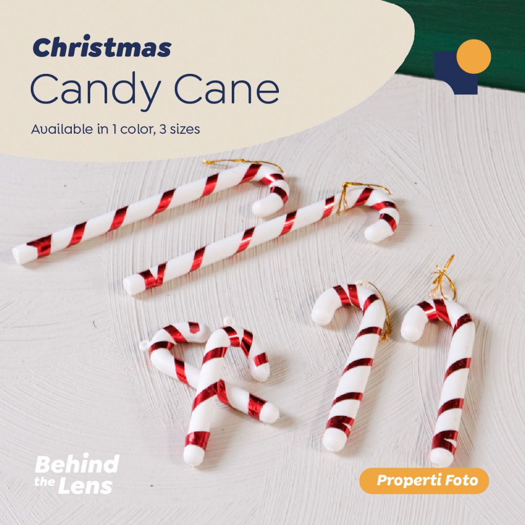 Jual Christmas Candy Cane - Behind the Lens - Properti Foto Props Natal Tongkat Permen | Shopee ...