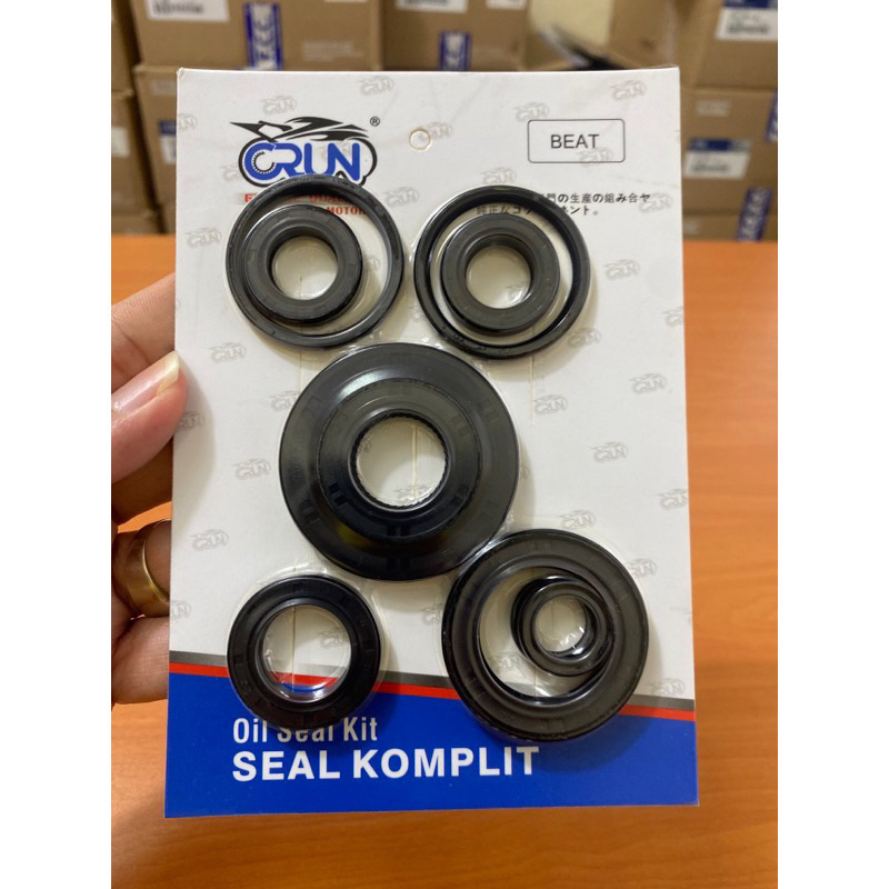Jual Oil Seal Kit Set Beat / Sil Komplit Scoopy / Spacy Carbu / Seal Kit / Asli | Shopee Indonesia