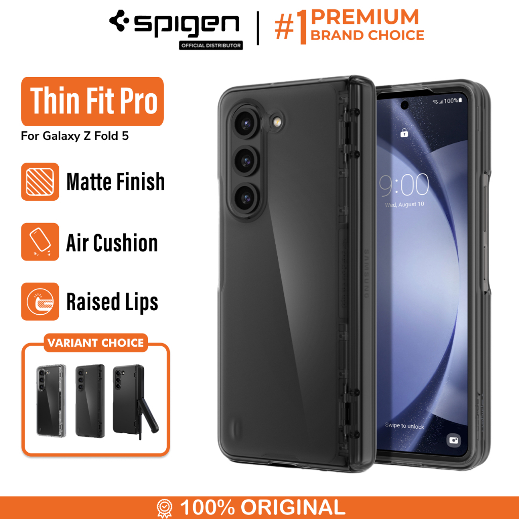 Jual Case Samsung Galaxy Z Fold 5 Spigen Thin Fit P S-Pen Cover Slim Casing | Shopee Indonesia