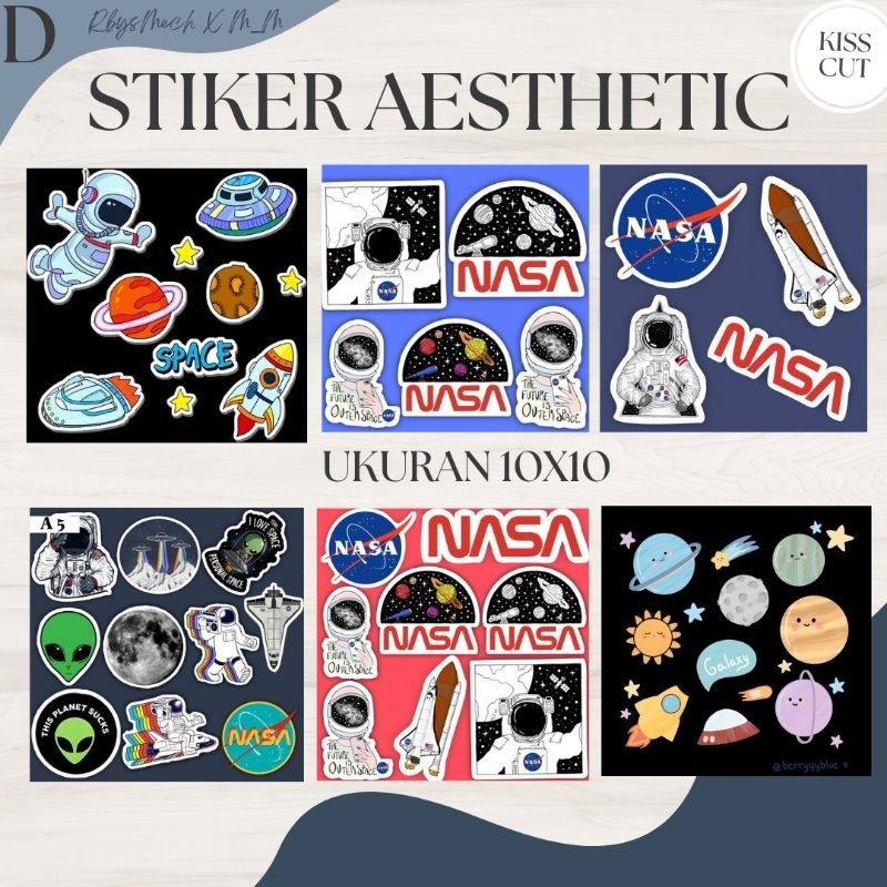 Jual STIKER TATA SURYA/GALAXY/NASA/PLANET | Shopee Indonesia
