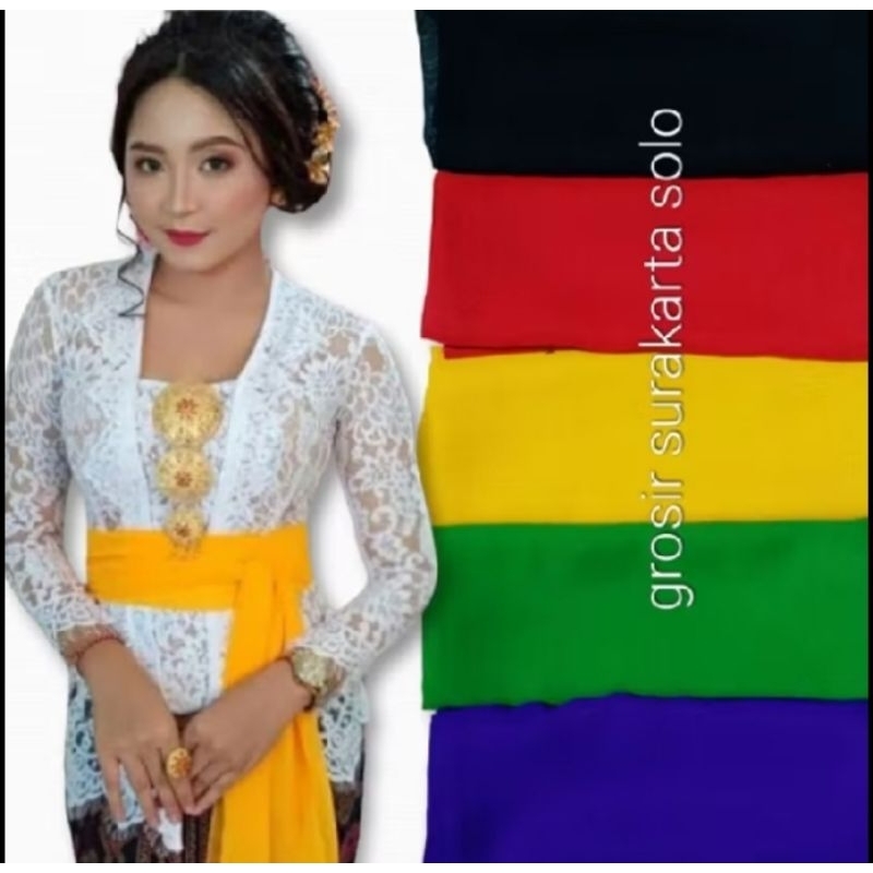 Jual Selendang Bali/ selendang polos/sampur polos /selendang sifon ...