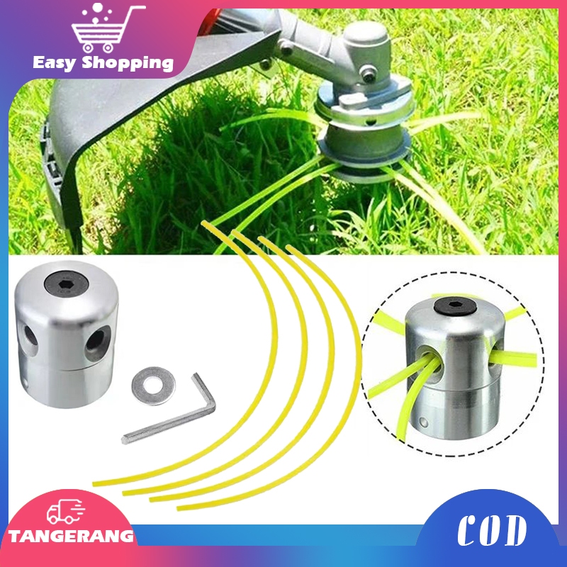 Jual 1set Mata Potong Rumput Senar Universal String Trimmer Head Mata ...