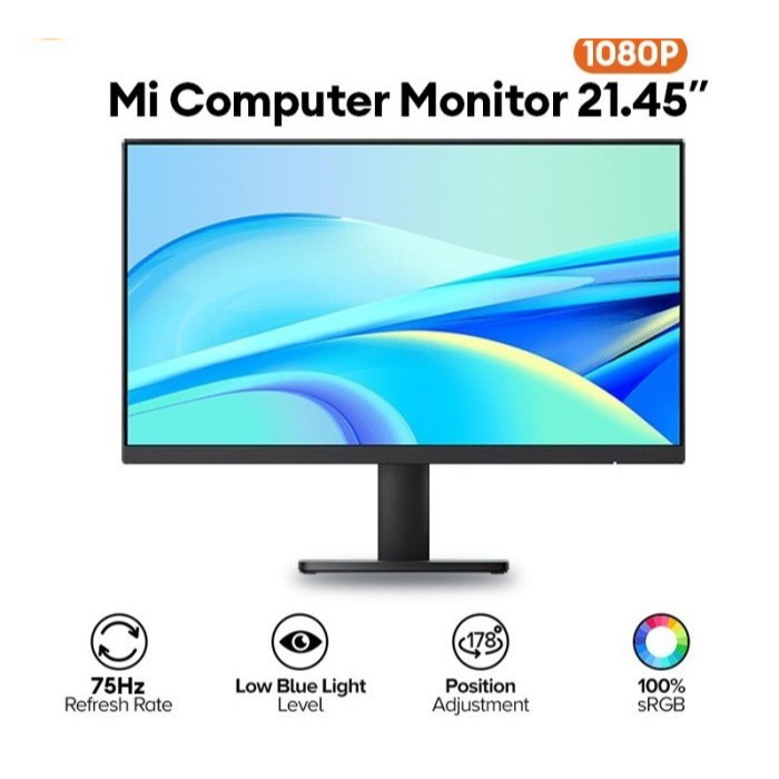 Jual Xiaomi Mi Monitor A22i 21.5" Desktop FHD 75Hz Original Garansi ...