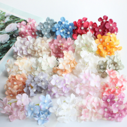 Jual Bunga Hortensia Sakura Hydrangea Kuntum Hiasan Bunga Mahar ...