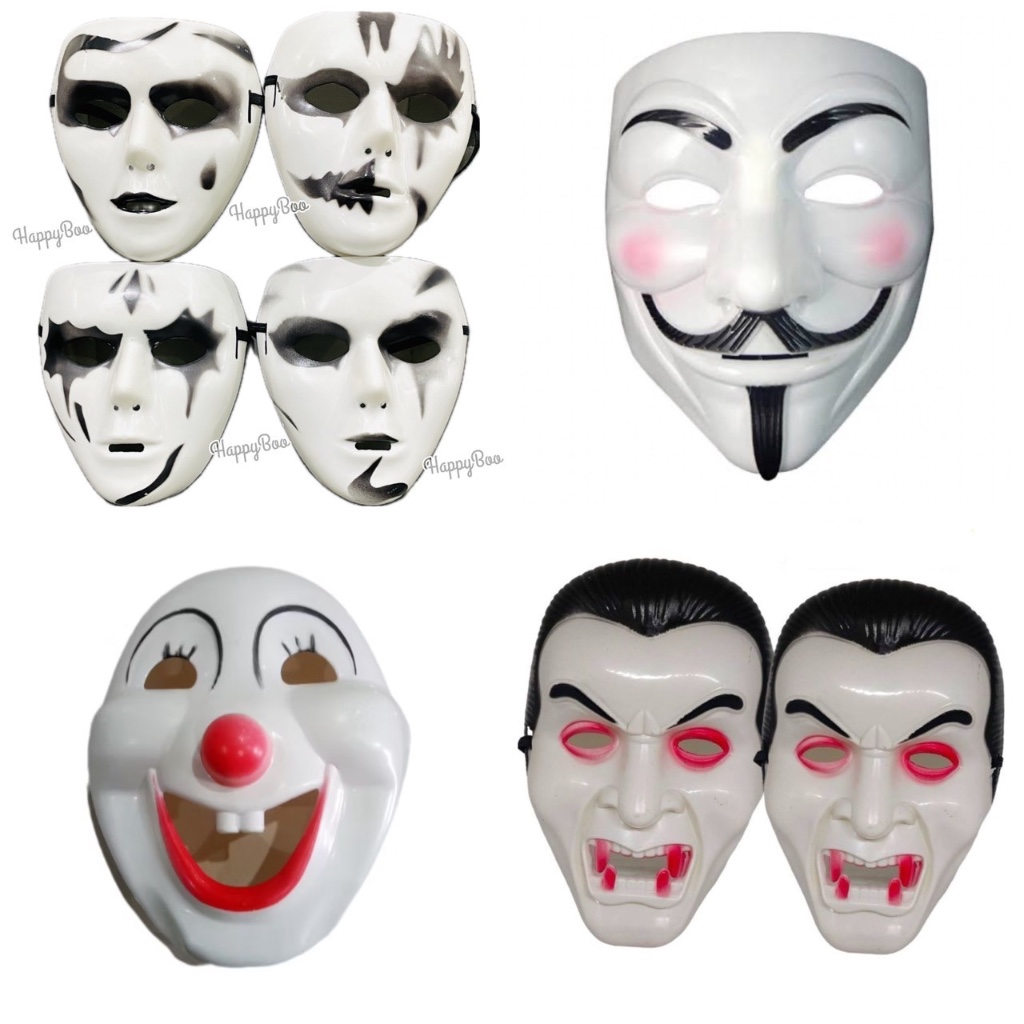 Jual topeng halloween hacker vendetta anonymous jabbawokeez jabba ...