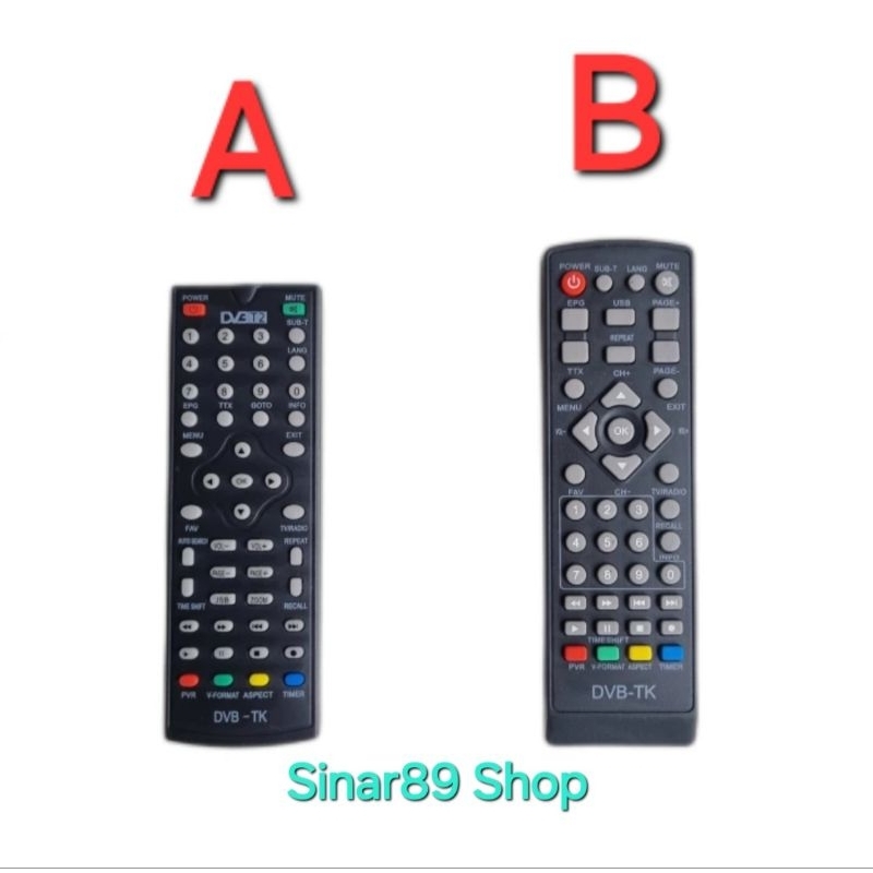 Jual Remote STB Rinrei ORIGINAL / Remote Set Top Box Rinrei ORIGINAL ...
