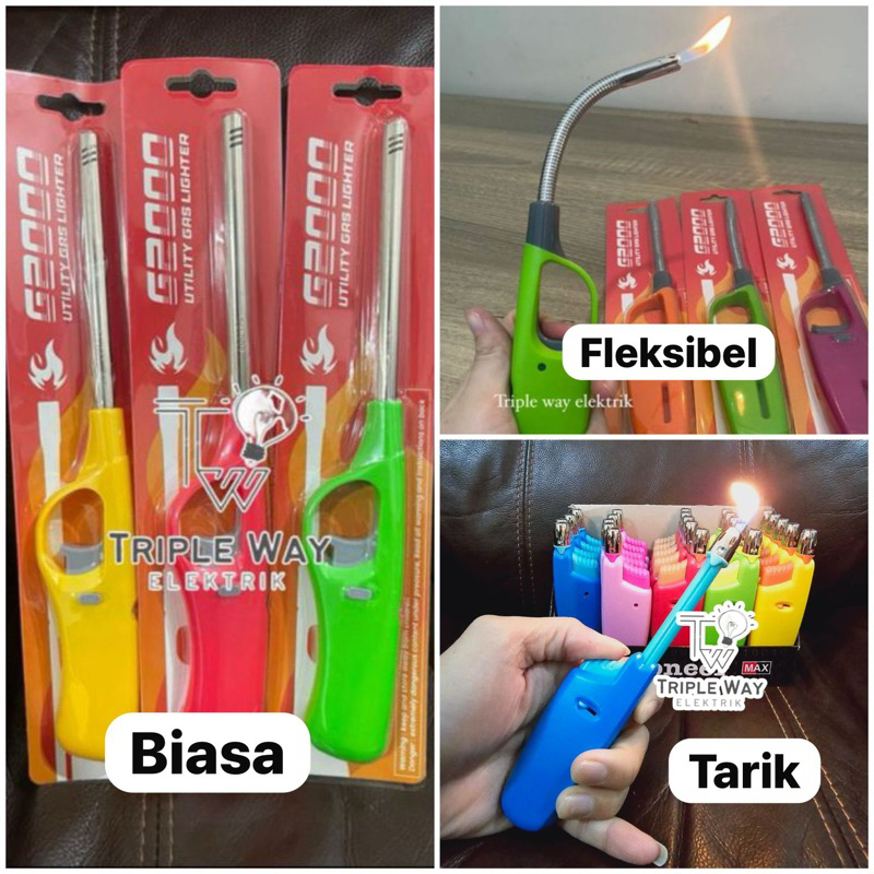 Jual korek tembak / BBQ fleksibel / biasa G2000 /korek tarik | Shopee ...