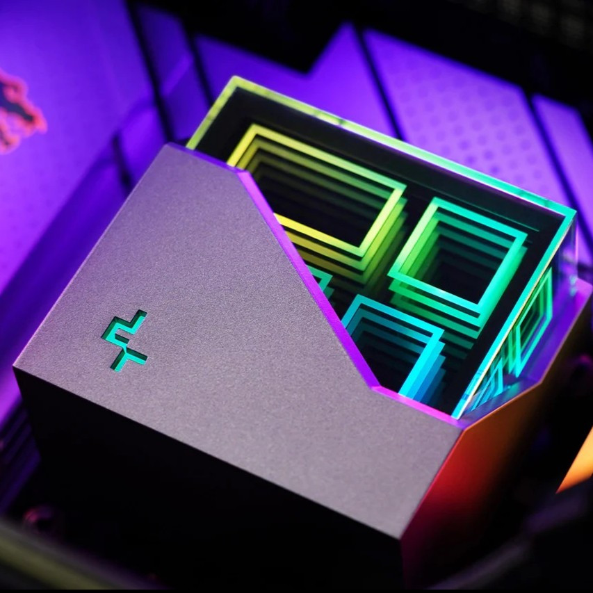 Jual DEEPCOOL LT240 BLACK ARGB 240MM LIQUID AIO WATER CPU COOLER ...