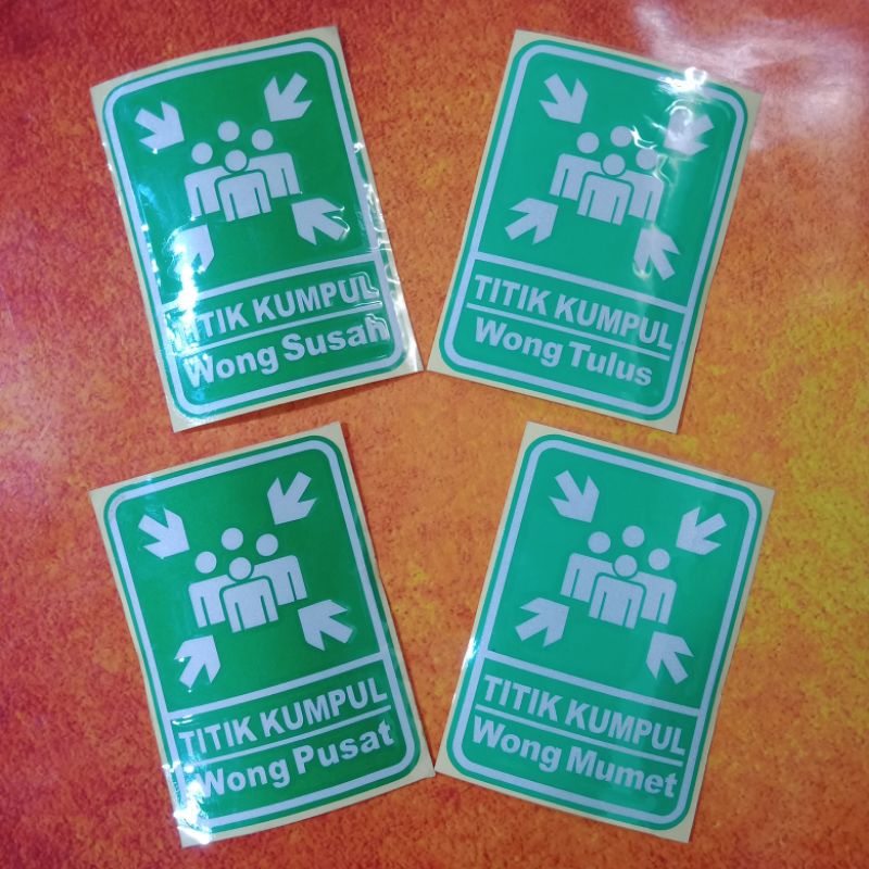 Jual Sticker Titik Kumpul | Shopee Indonesia