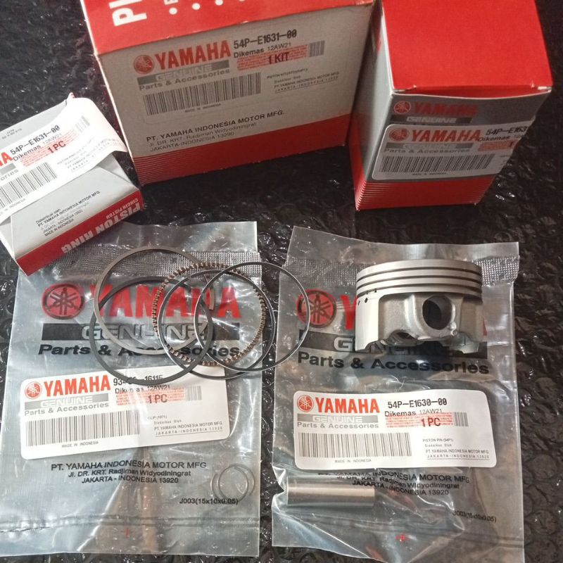 Jual Piston kit set os standar Yamaha Mio j soul GT 115 x ride 115 Fino 115 kode part(54P ...