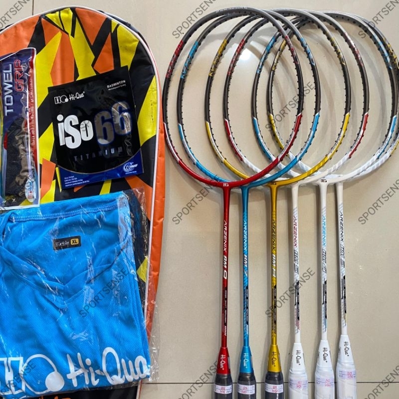 Jual Raket Bulutangkis Badminton Hi-Qua HQ Arzenix BM 3 4 5 7 8 9 ...