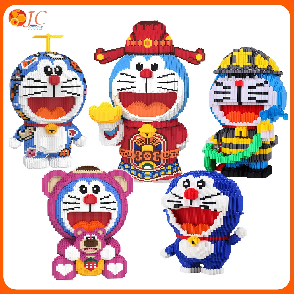 Jual JC Nano Block Doraemon Big Mainan Anak Balok Susun Puzzle Bricks ...