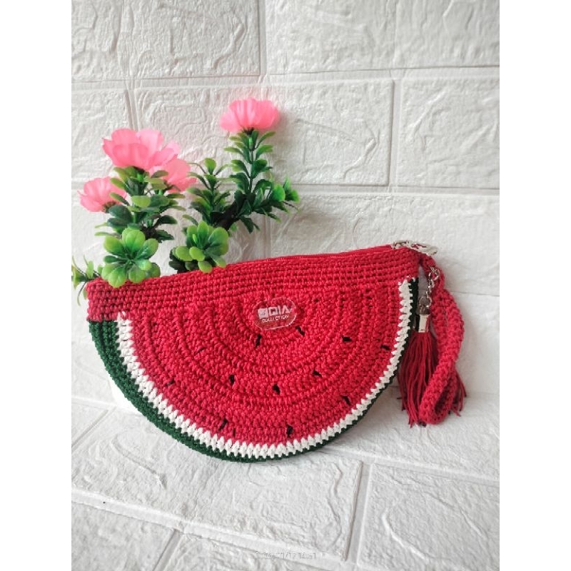 Jual Pouch Rajut Slice Buah | Shopee Indonesia