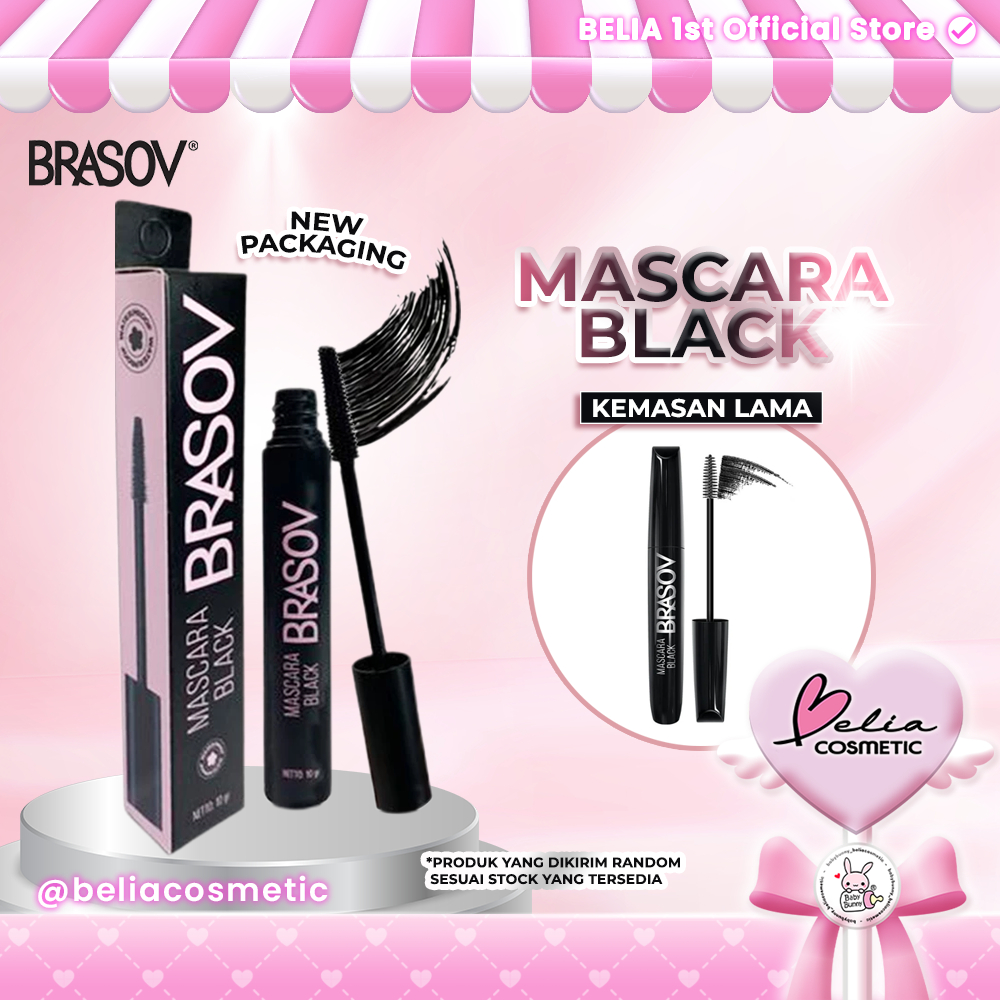 Jual BELIA BRASOV ( ️BPOM) Mascara Black 8g | maskara hitam | Shopee ...