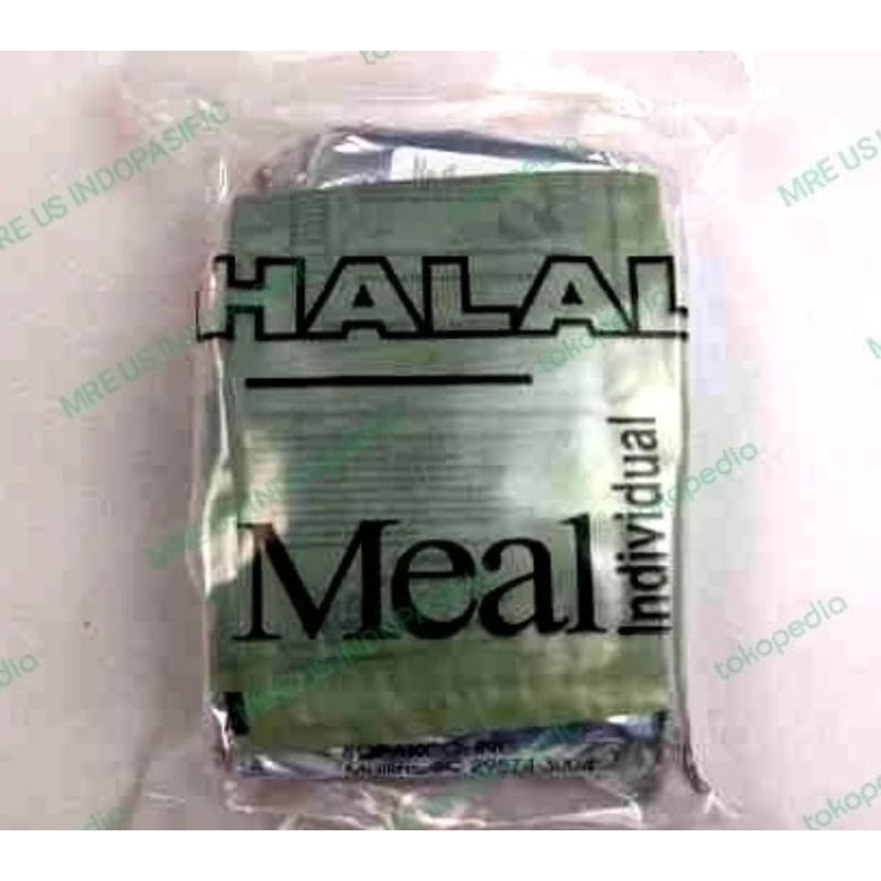 Jual MRE HALAL (Meal Ready to Eat) Amerika Halal meals | Shopee Indonesia