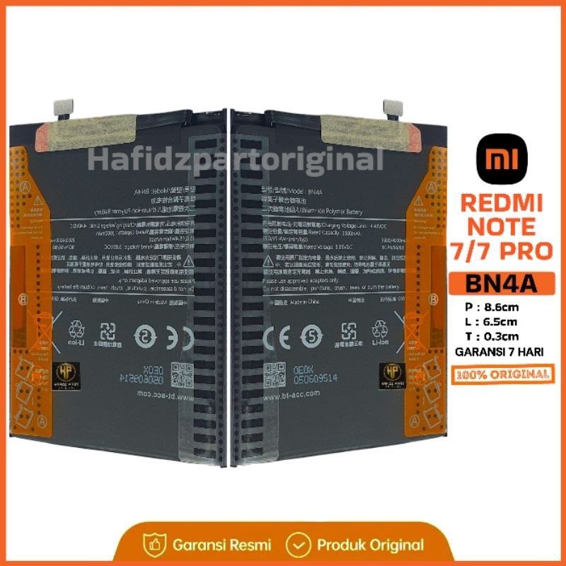 Jual Baterai Batre Battery Redmi Note 7 BN4A New | Shopee Indonesia