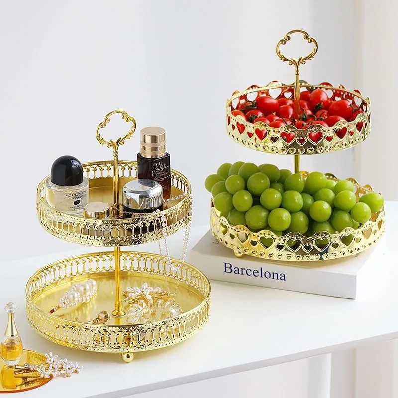 Jual Rak kue Cake tier tempat buah tempat kue susun rak kosmetik mewah | Shopee Indonesia