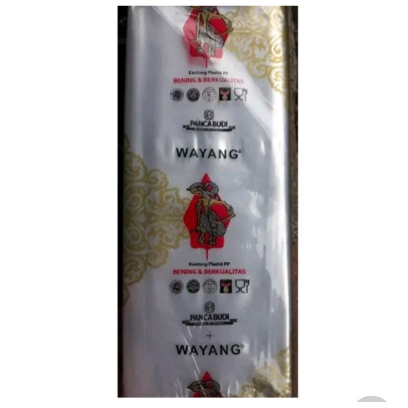 Jual PLASTIK PP WAYANG PLASTIK BENING 5X8 | Shopee Indonesia