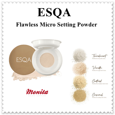 Jual ESQA Flawless Micro Setting Powder | Shopee Indonesia