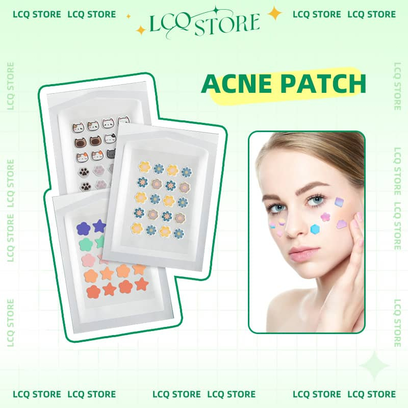 Jual Acne Patch Lucu Bentuk Hati Bintang Sticker Jerawat Invisible ...