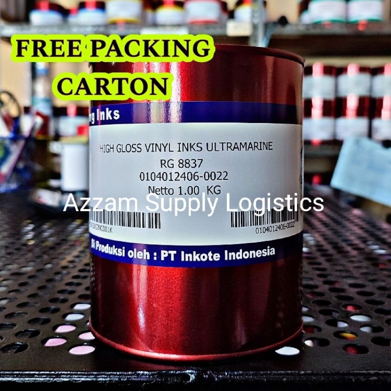 Jual Tinta Cat Sablon RG ( ROYAL GUARD ) Sablon PVC / Stiker 1 KG ...