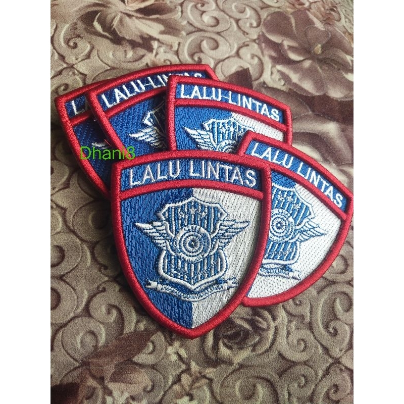 Jual LOGO LANTAS LALU LINTAS BORDIR TIMBUL LOGO BARU/ATRIBUT POLRI ...